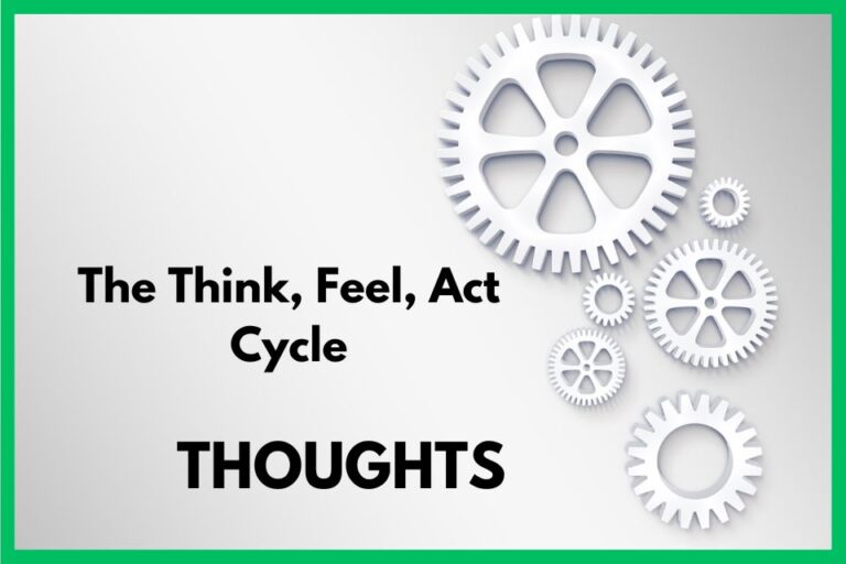 The Think, Feel, Act Cycle - A Deep Dive on Thoughts | Happiness Is a ...